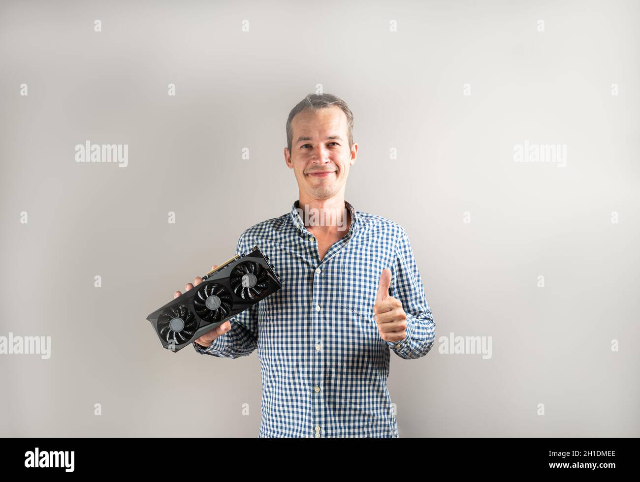 Profitable mining on video cards Stock Photo - Alamy