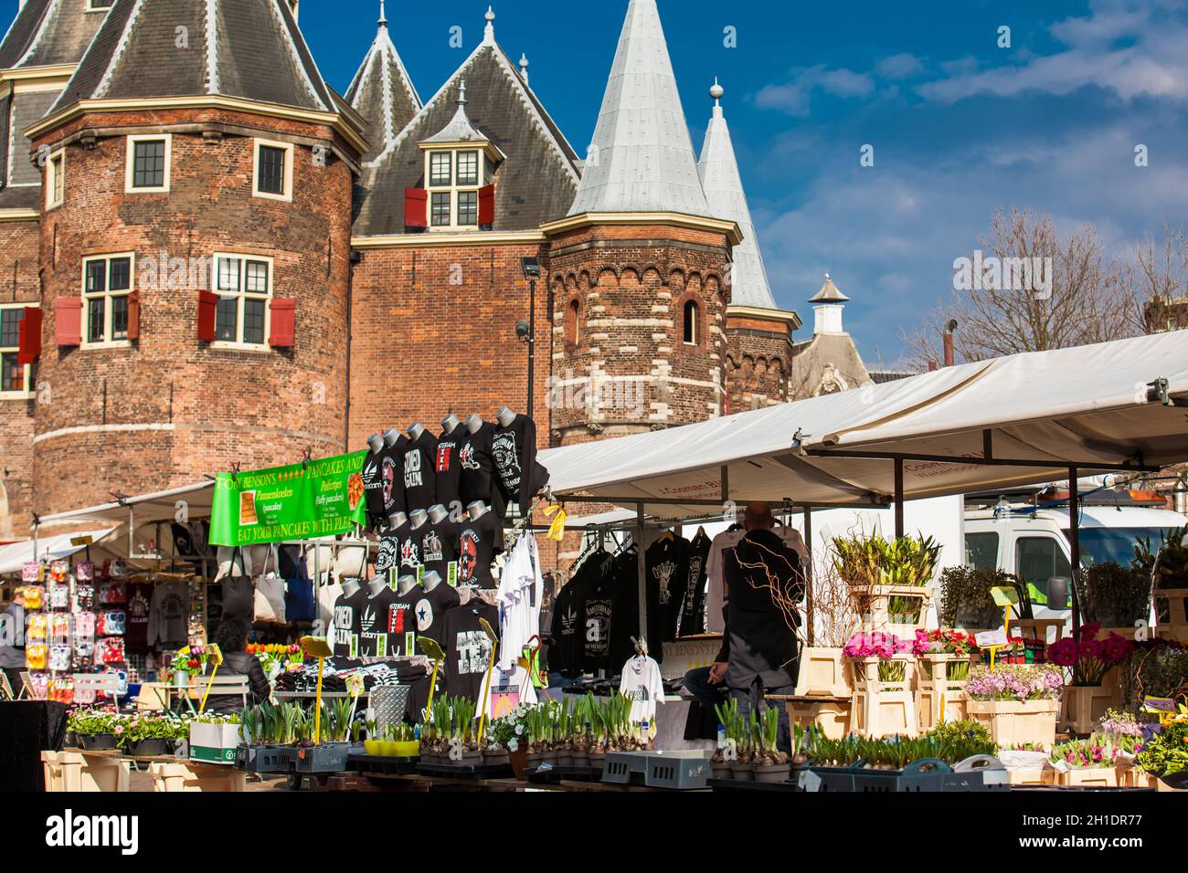 Nieuwmarkt square hi-res stock photography and images - Alamy