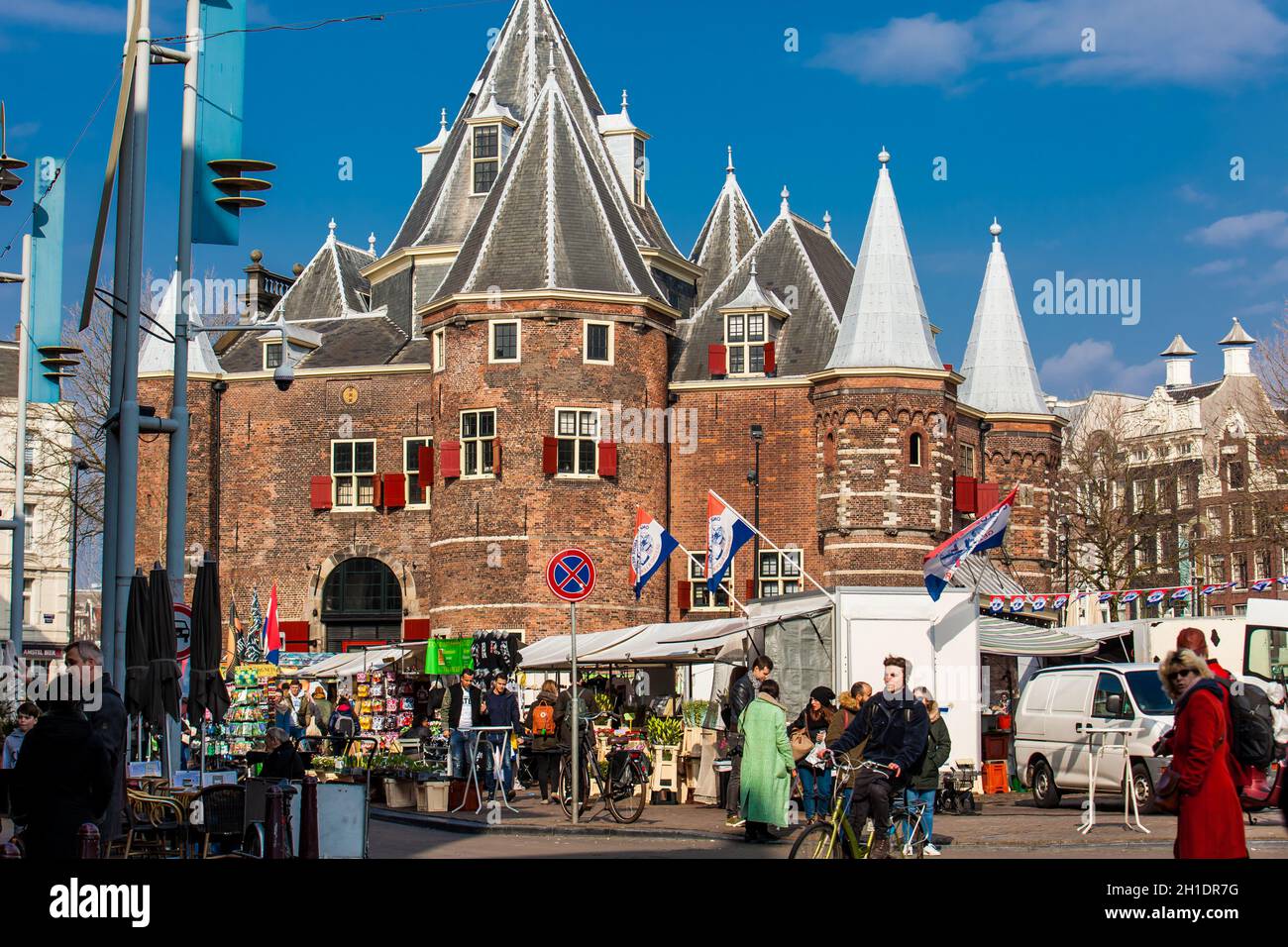 Nieuwmarkt square hi-res stock photography and images - Alamy