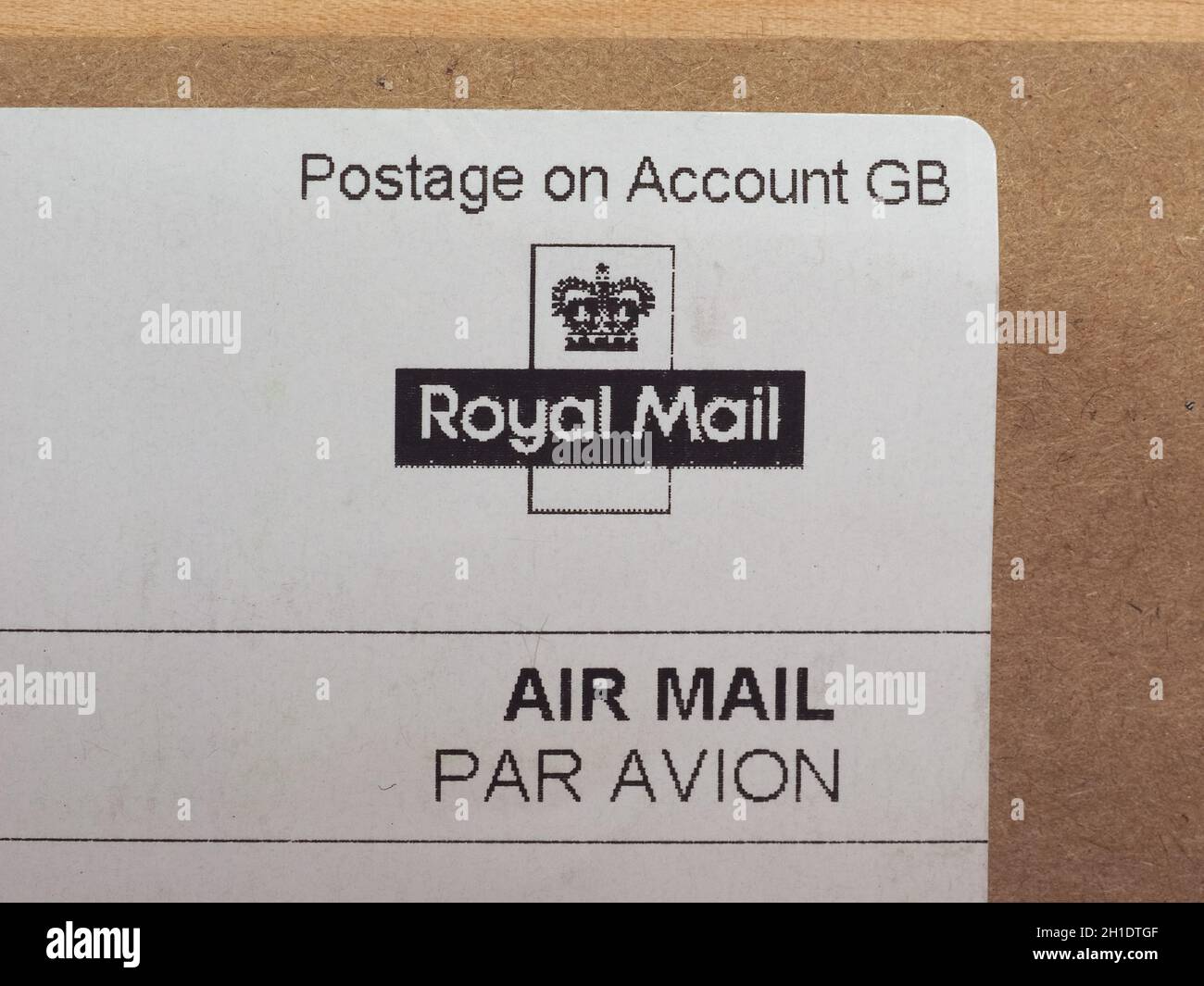 Royal mail air mail hi-res stock photography and images - Alamy