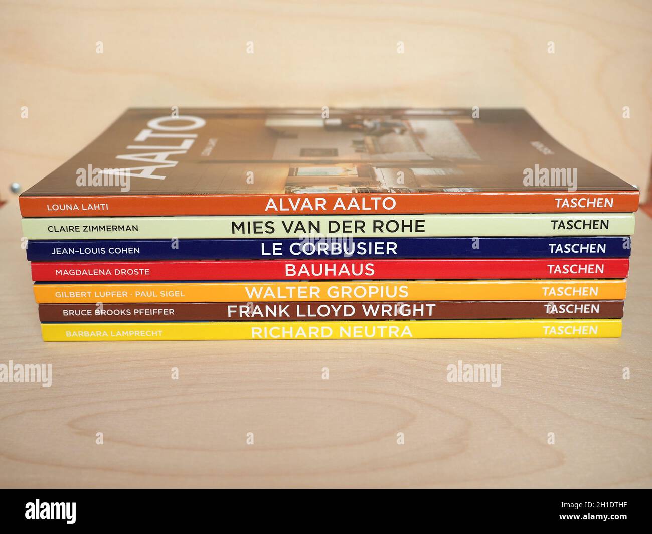 KOELN, GERMANY - CIRCA 2020: Taschen basic architecture series books ...