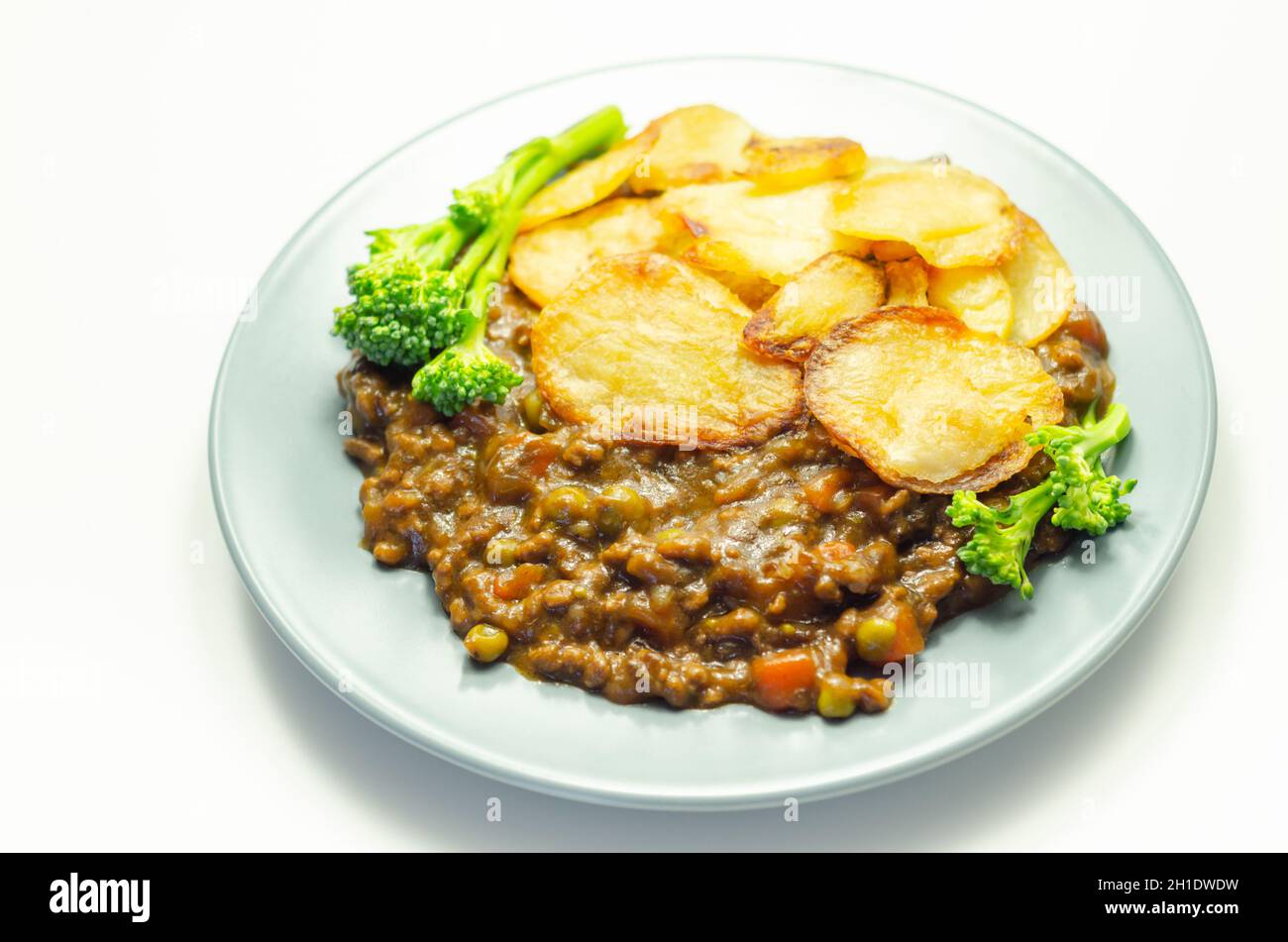Minced beef hotpot, tender british beef in a warming gravy with carrots ...