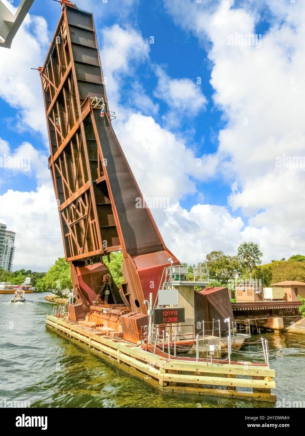 Bridge Draw Drawbridge Florida High Resolution Stock Photography and ...