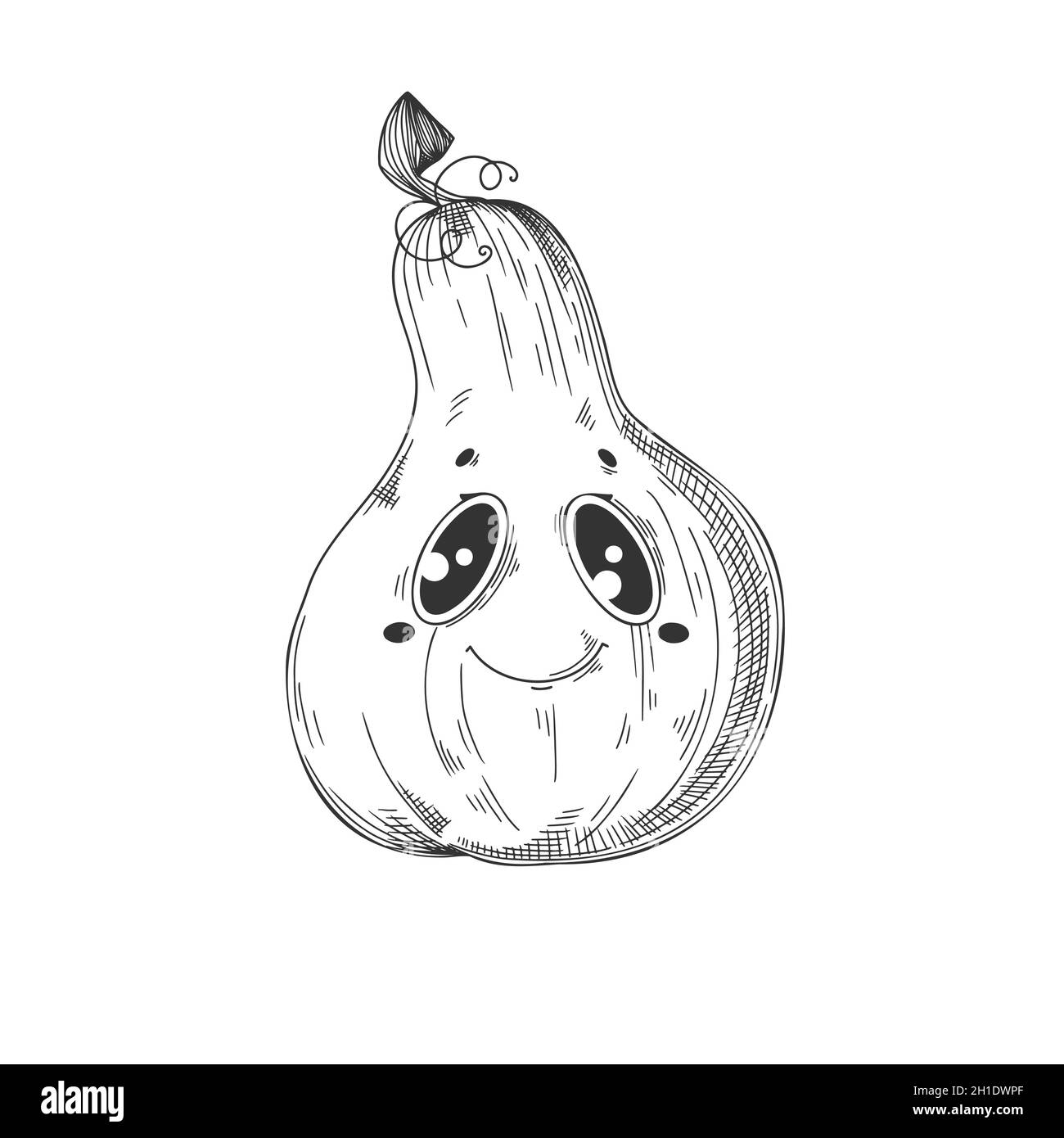 Pumpkin with a smiling face. Halloween pumpkin. Happy Halloween Vector ...