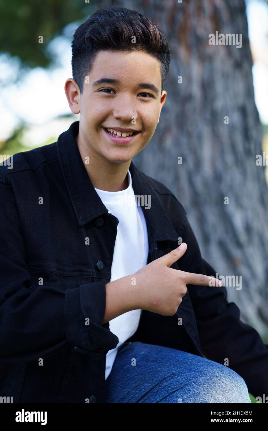 Singer Levi Diaz poses during his presentation of him as representative ...