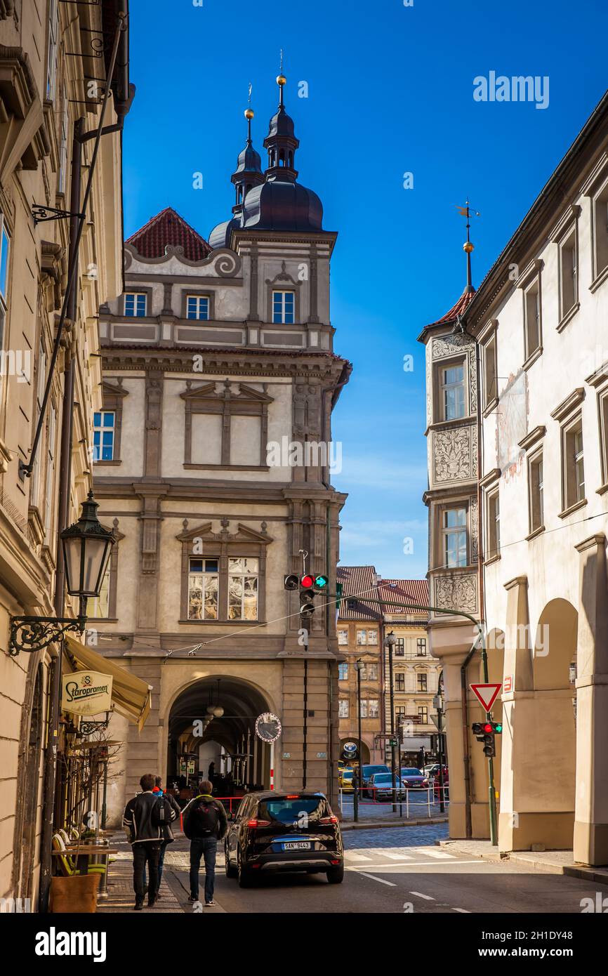 PRAGUE, CZECH REPUBLIC - APRIL, 2018: Beautiful architecture of the ...