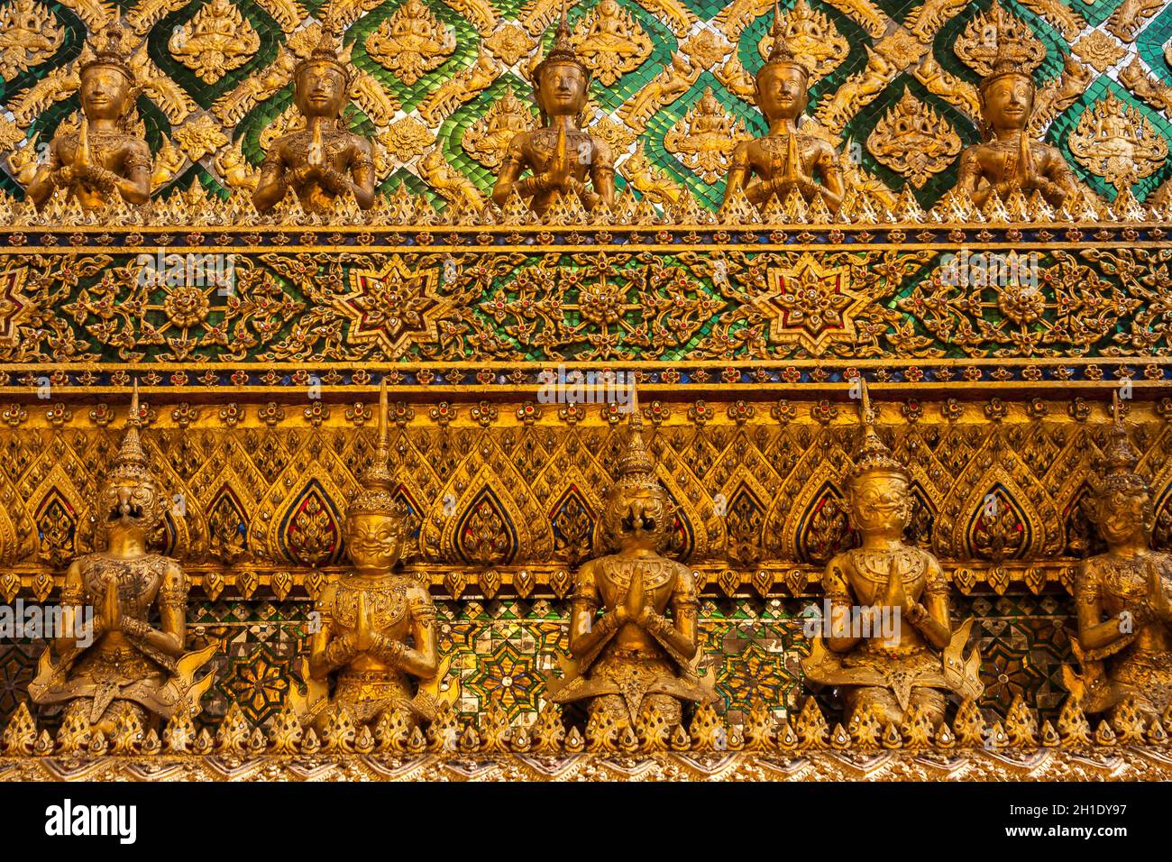 Buddhist monastery patterns hi-res stock photography and images - Alamy