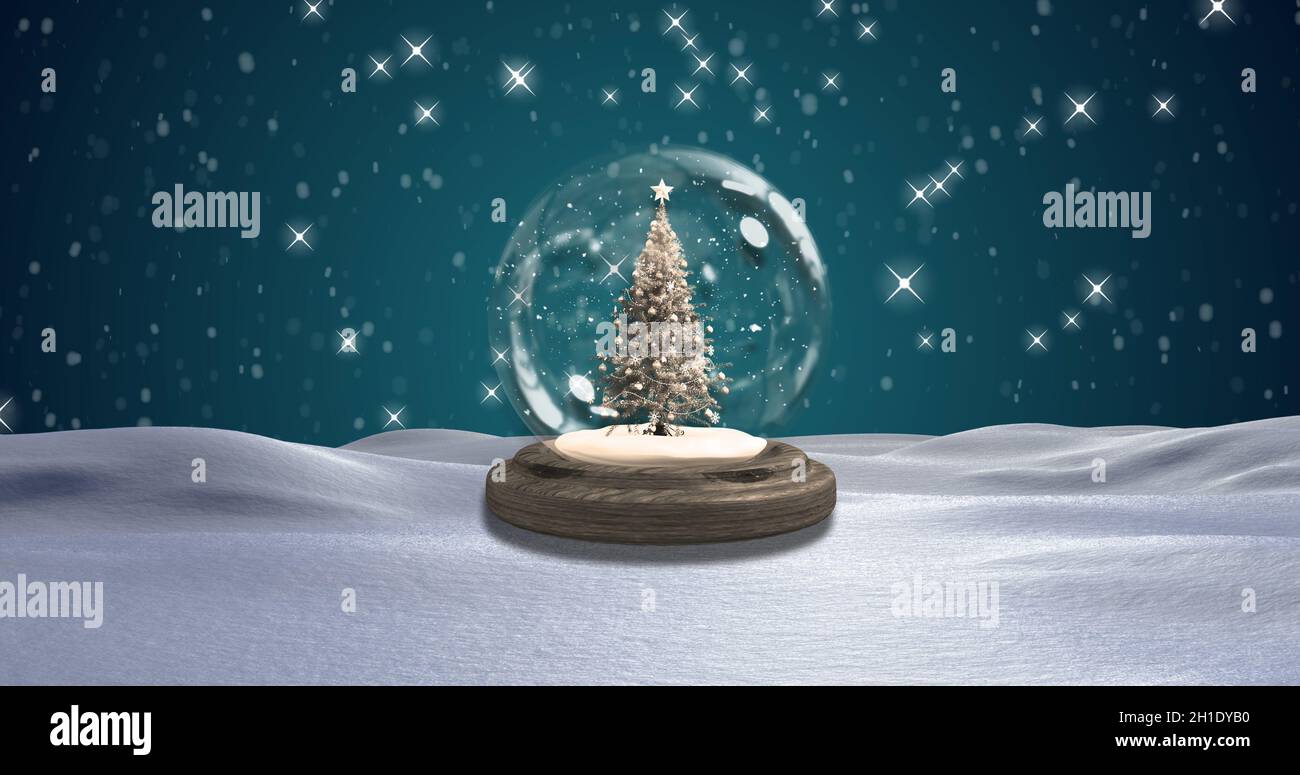 Inside snow globe hi-res stock photography and images - Alamy