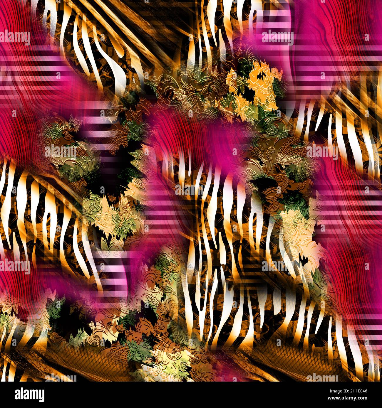 Botanical composition abstract background for amazing fabric background ...