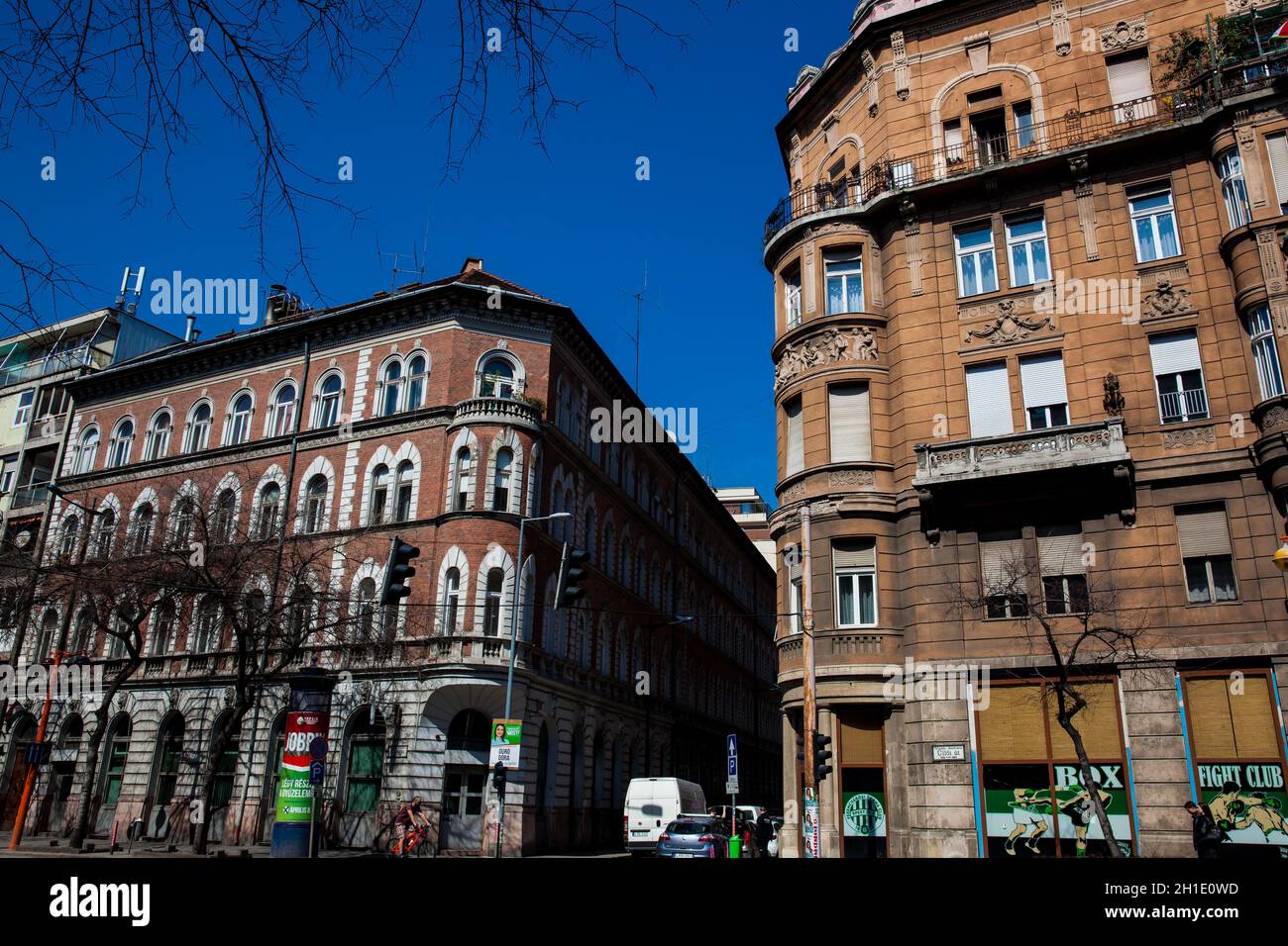 BUDAPEST, HUNGARY - APRIL, 2018: Beautiful architecture of the ...