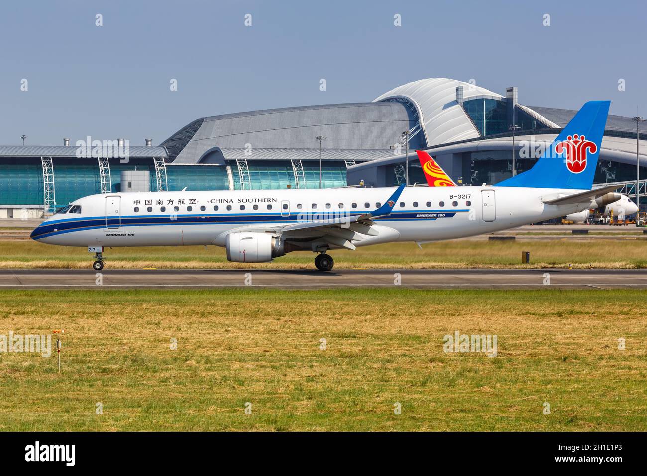 Guangzhou, China – September 23, 2019: China Southern Airlines Embraer ...