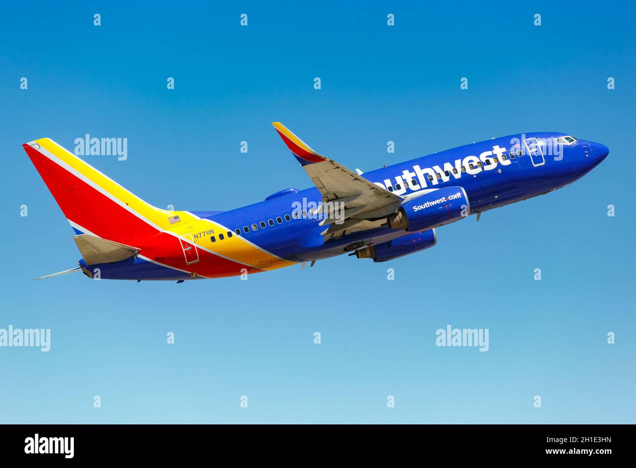 Phoenix, Arizona – April 8, 2019: Southwest Airlines Boeing 737-700 ...