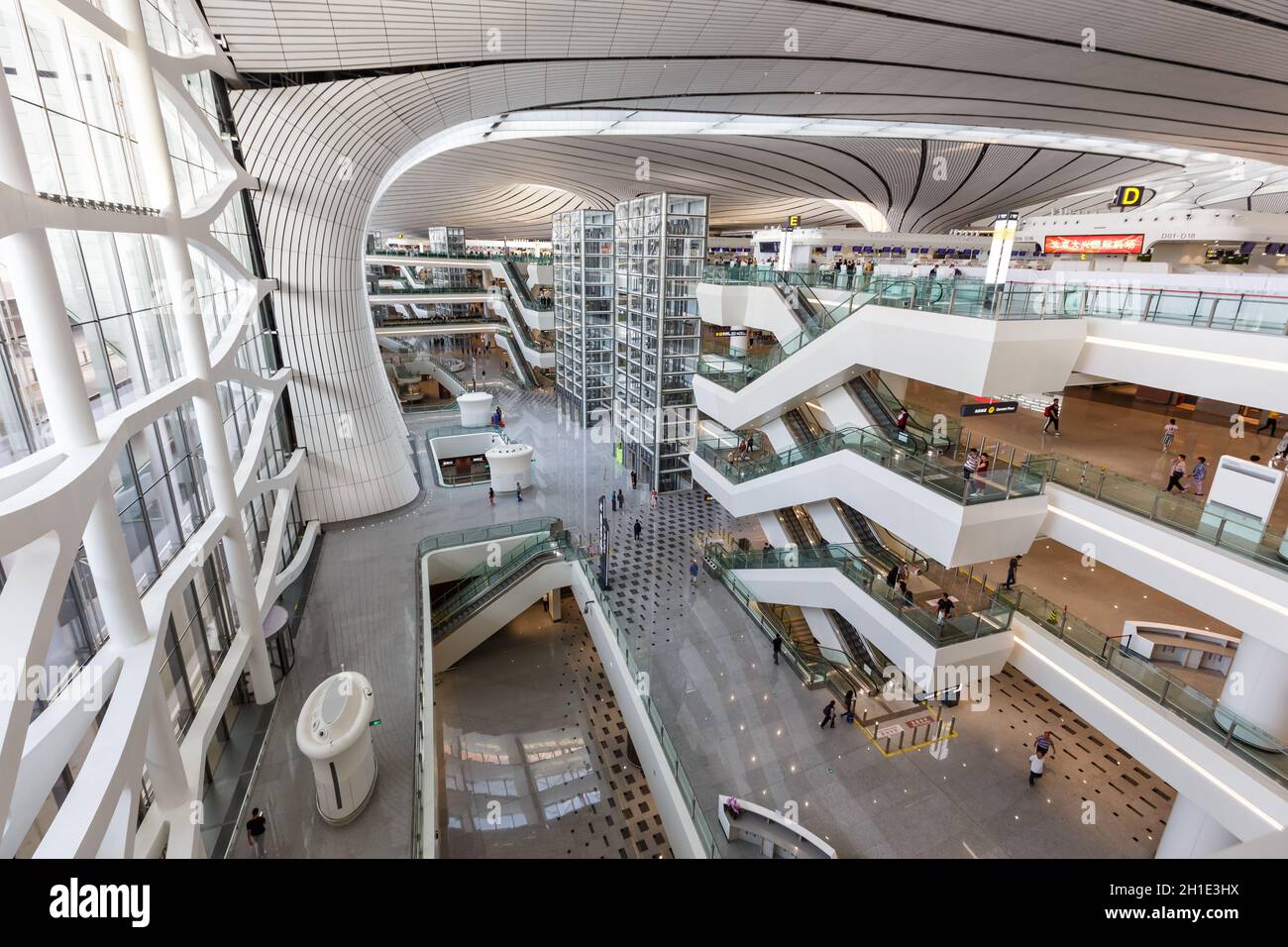 Beijing, China – September 30, 2019: Beijing Daxing New International ...