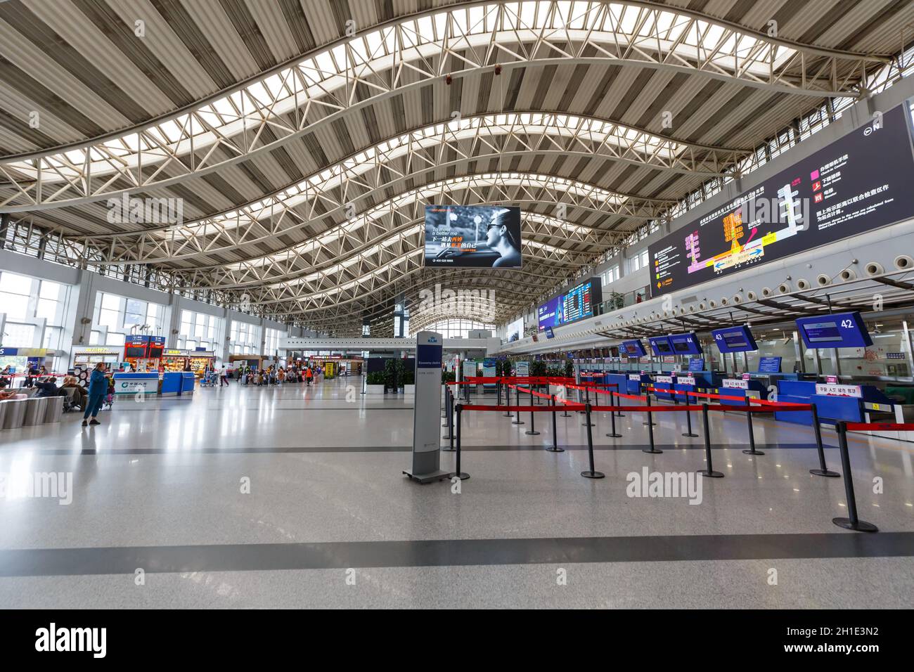 Chengdu, China – September 21, 2019: Chengdu Shuangliu International ...