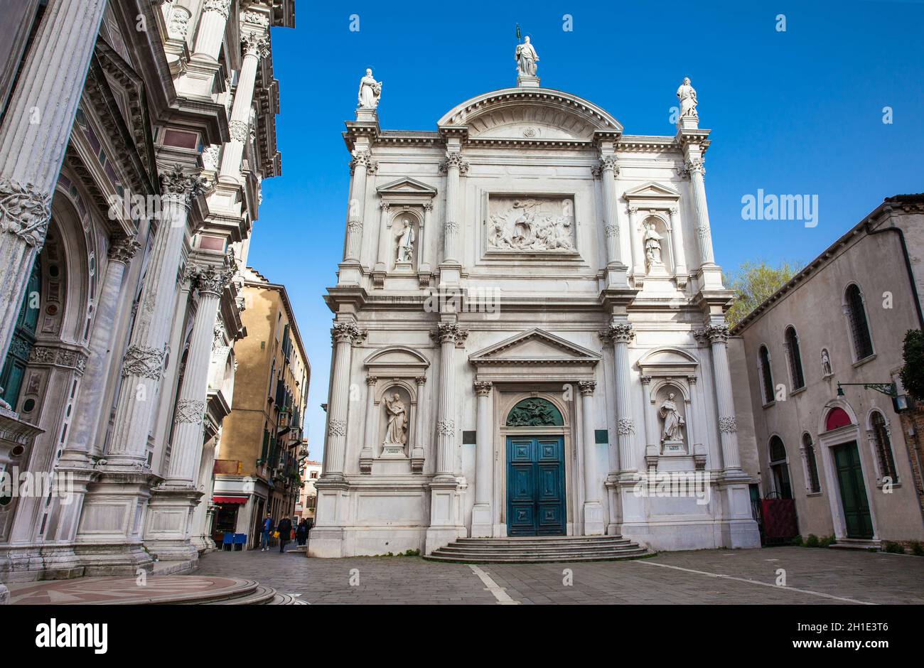 Church of Saint Roch in Venice Stock Photo - Alamy