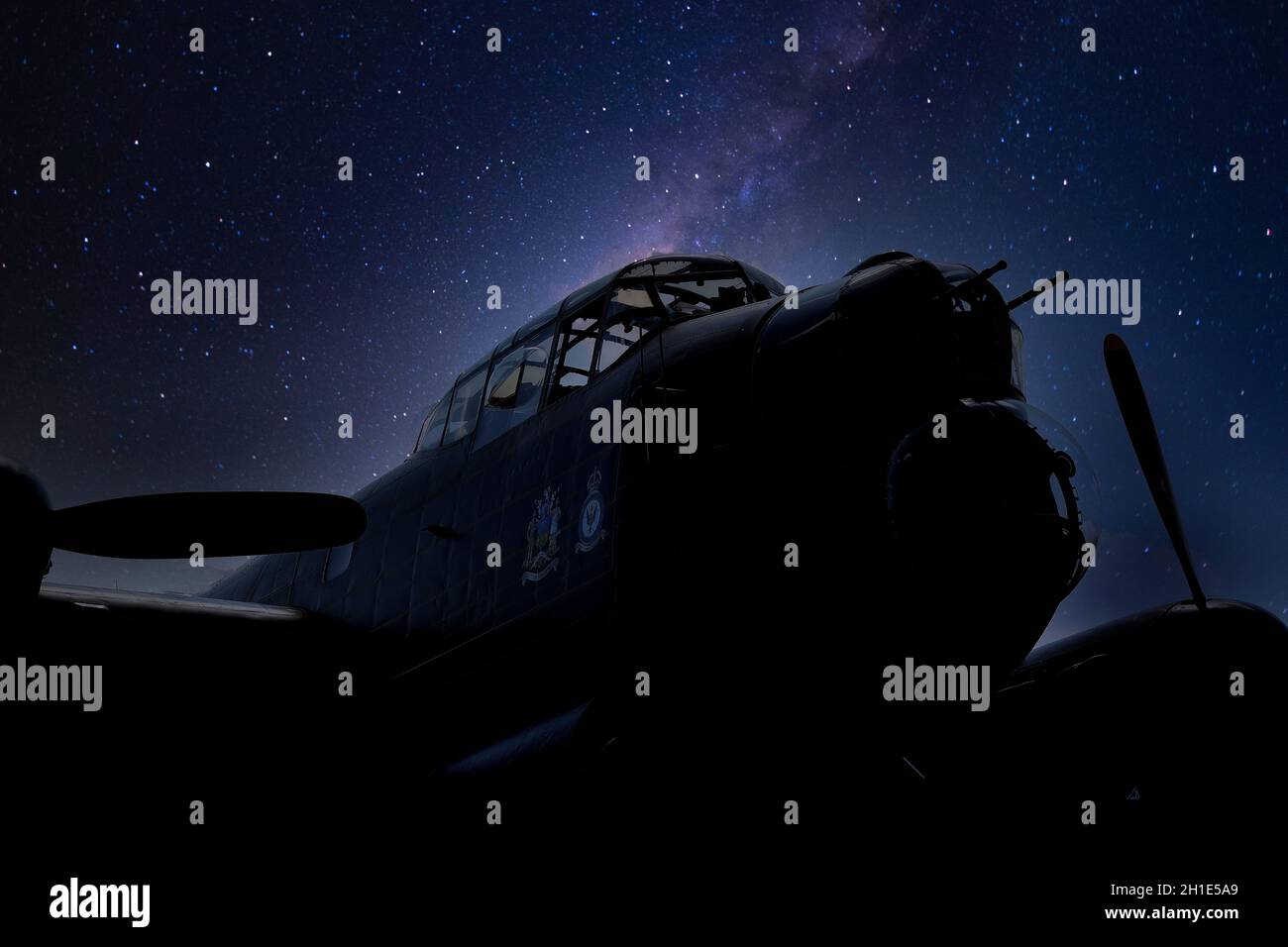 The Avro Lancaster is a British Second World War heavy bomber. It was ...
