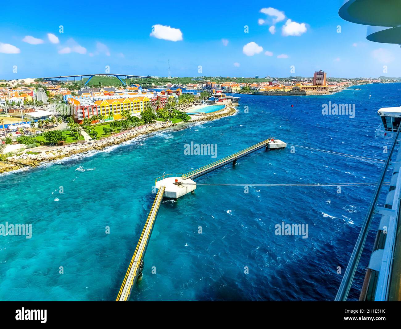 The Island Curacao is a tropical paradise in the Antilles in the ...