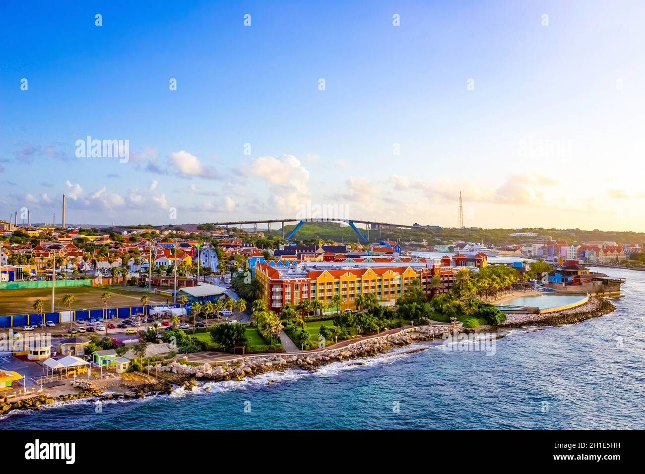 Curacao island aerial view hi-res stock photography and images - Alamy