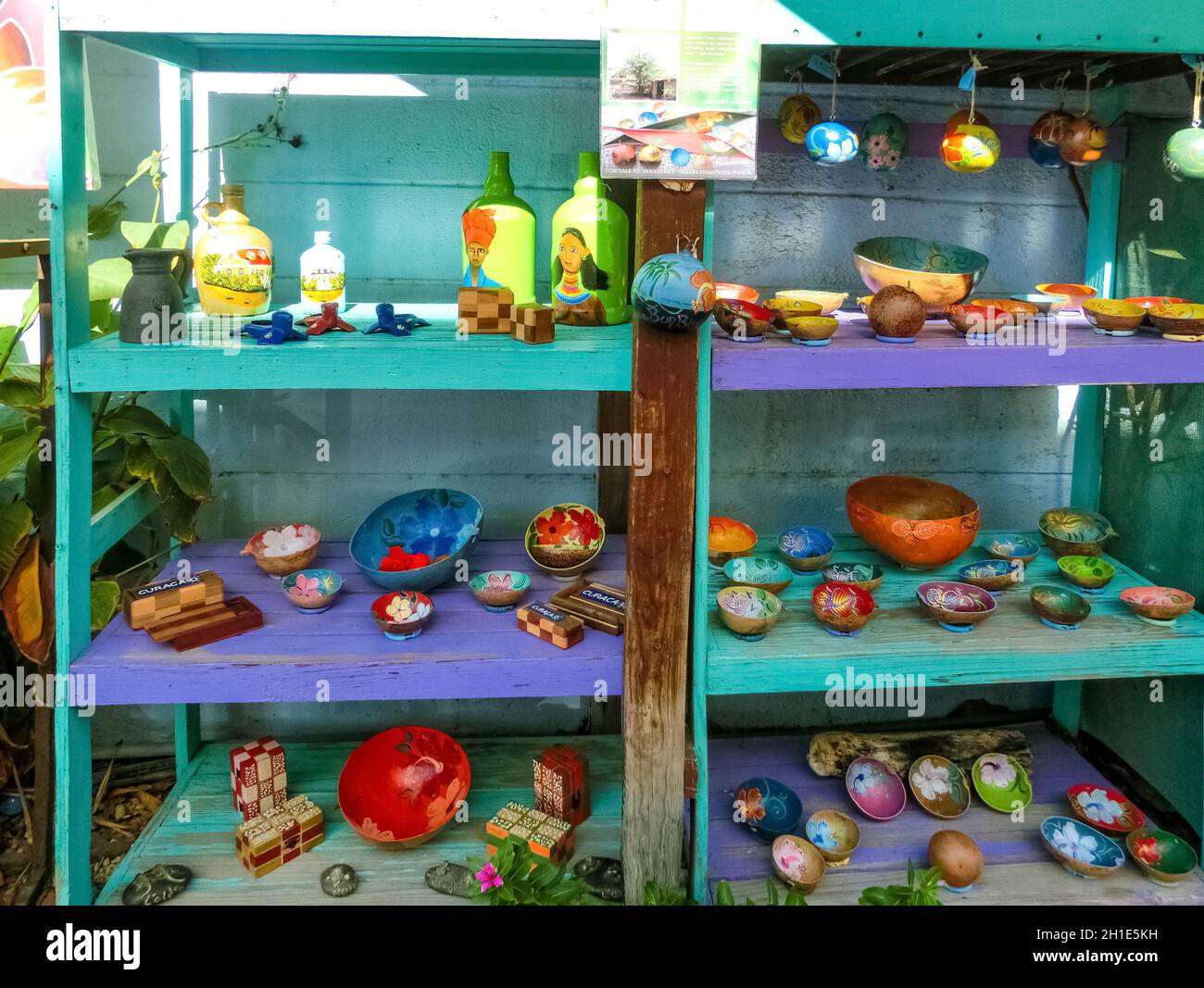 Willemstad, Curacao, Netherlands - December 5, 2019: The shopping in ...