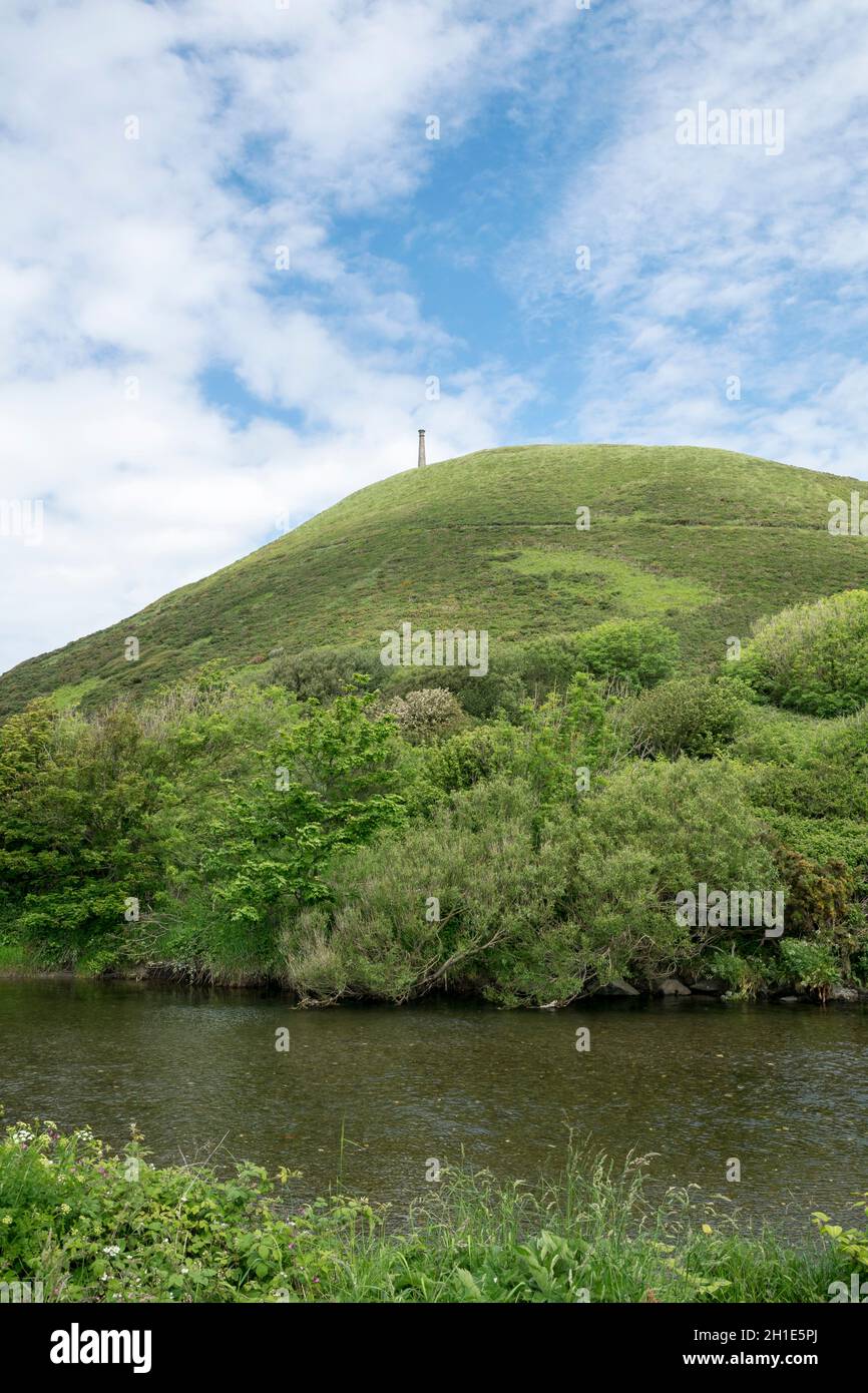 Pen Dinas Iron age hillfort at Penparcau near Aberystwyth Ceredigion ...