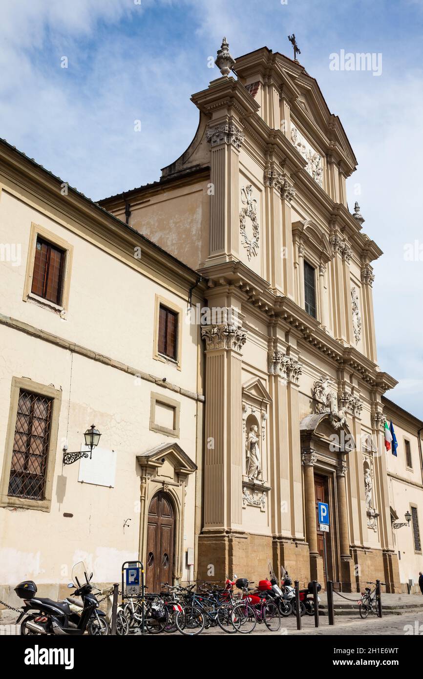 FLORENCE, ITALY - APRIL, 2018: National Museum of San Marco housed in ...