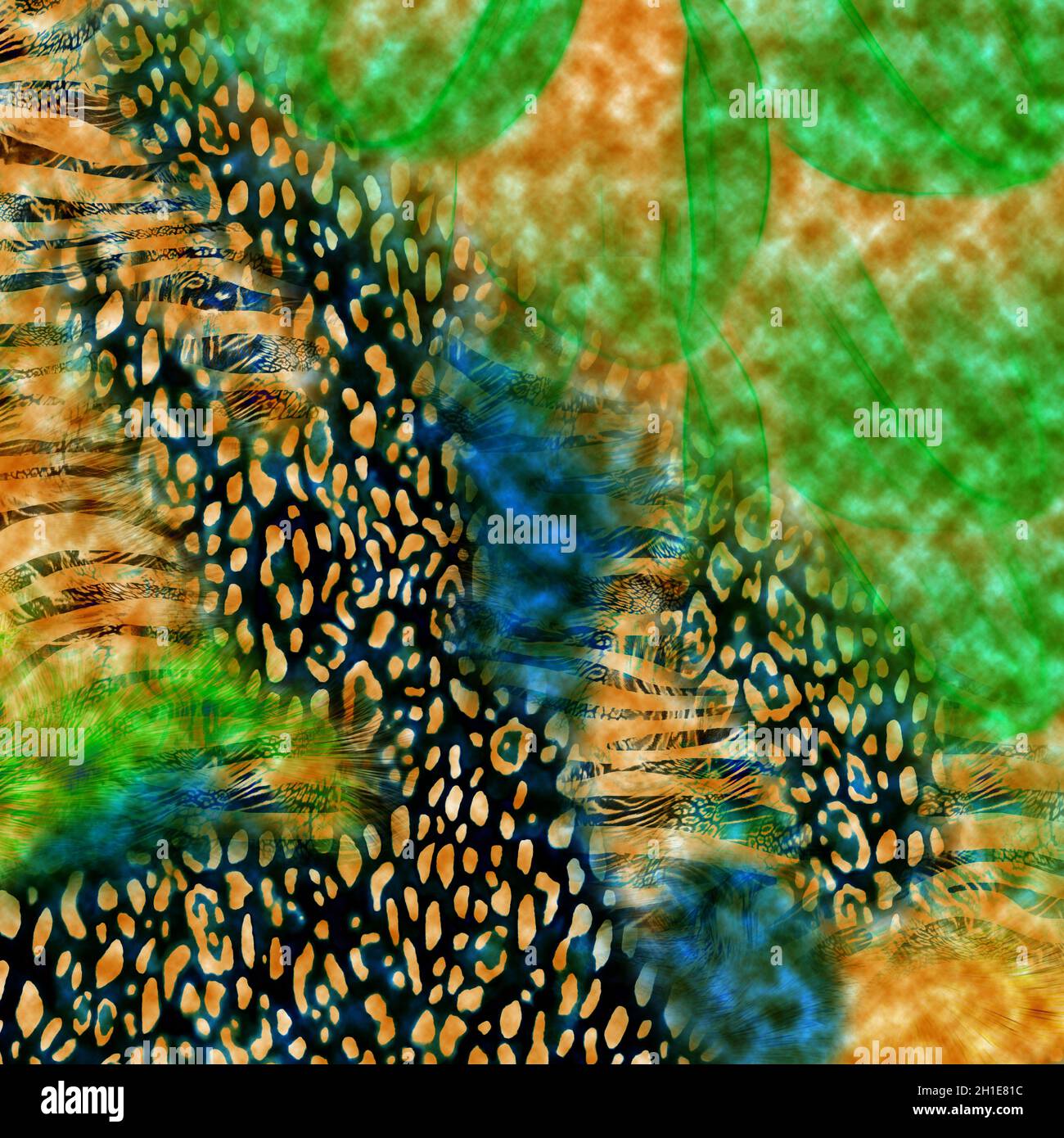 Botanical composition abstract background for amazing fabric background ...