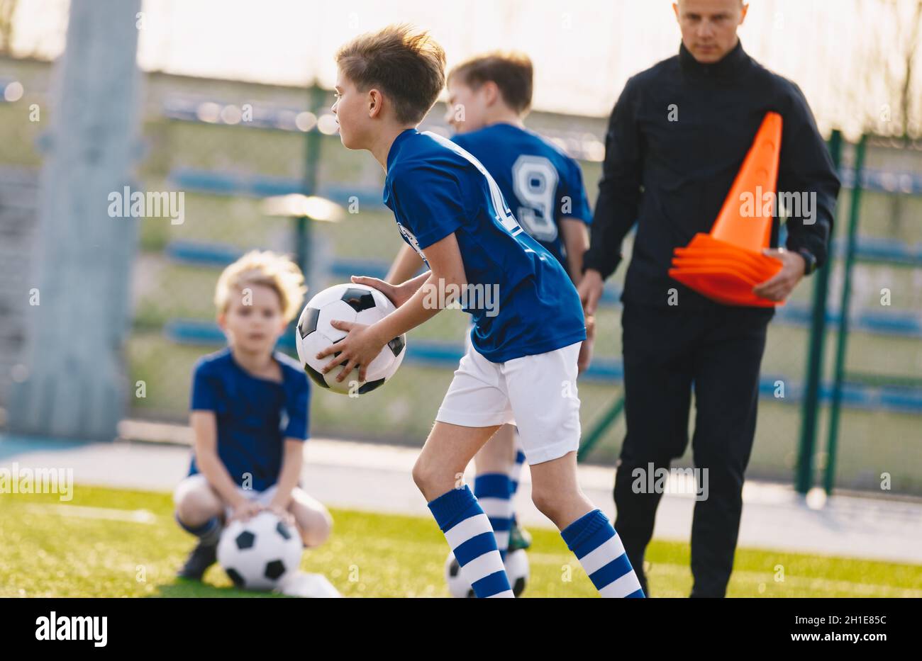 Child traning hi-res stock photography and images - Alamy