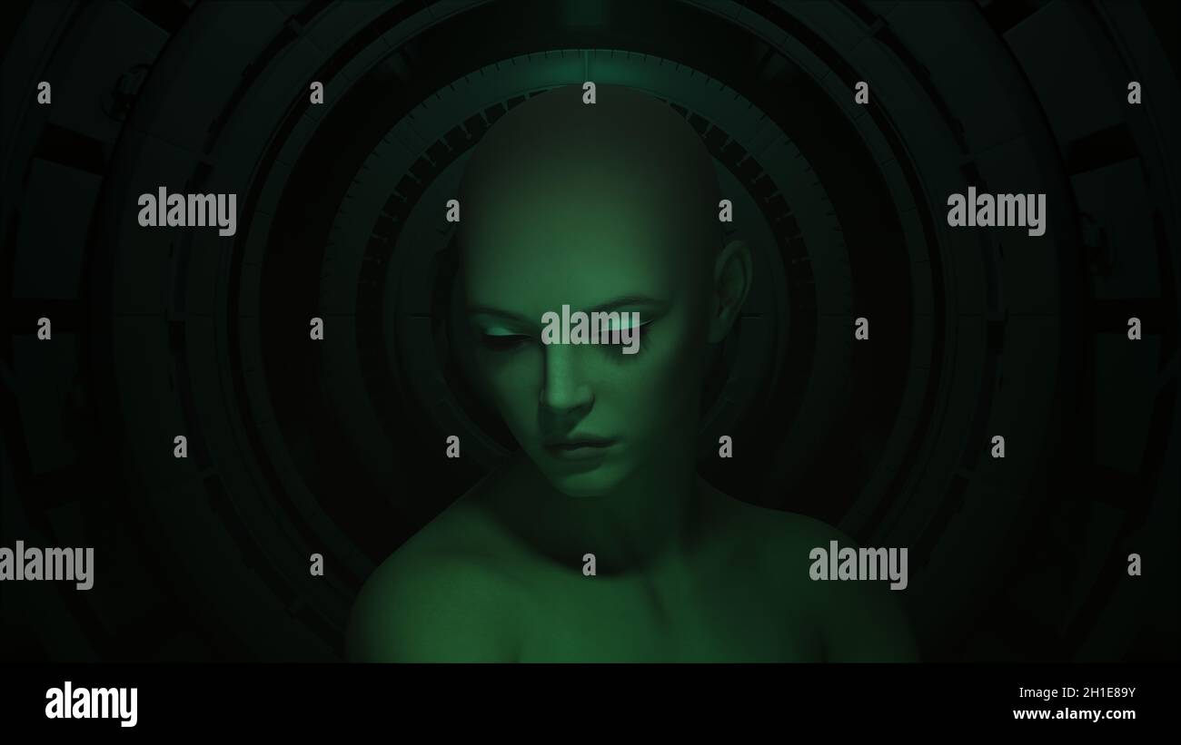 Profile sci fi hi-res stock photography and images - Alamy