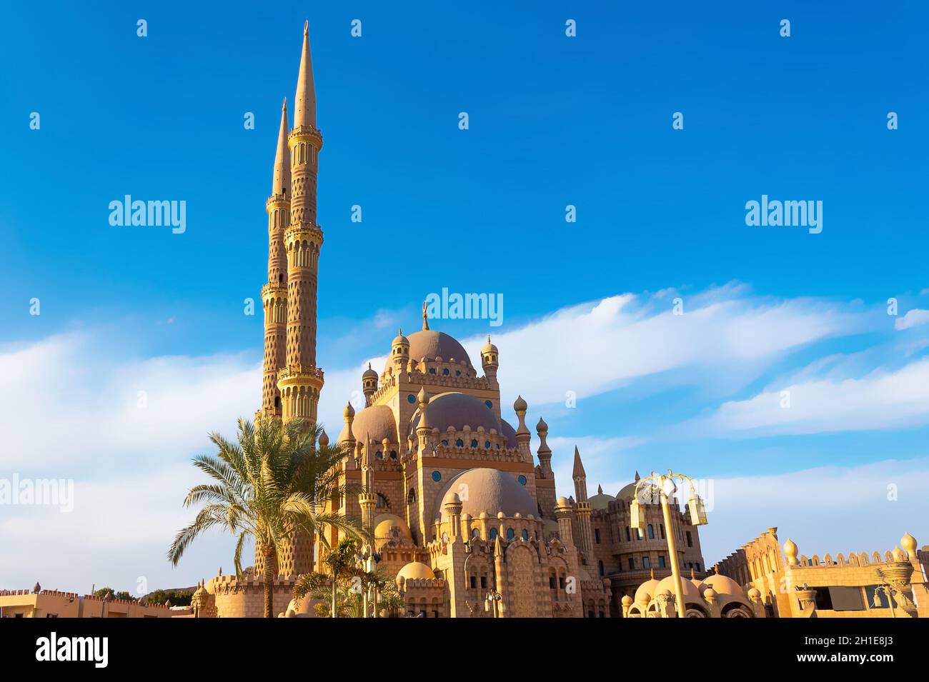 Old Market Mosque at Sharm El Sheikh - Al Sahaba Stock Photo - Alamy