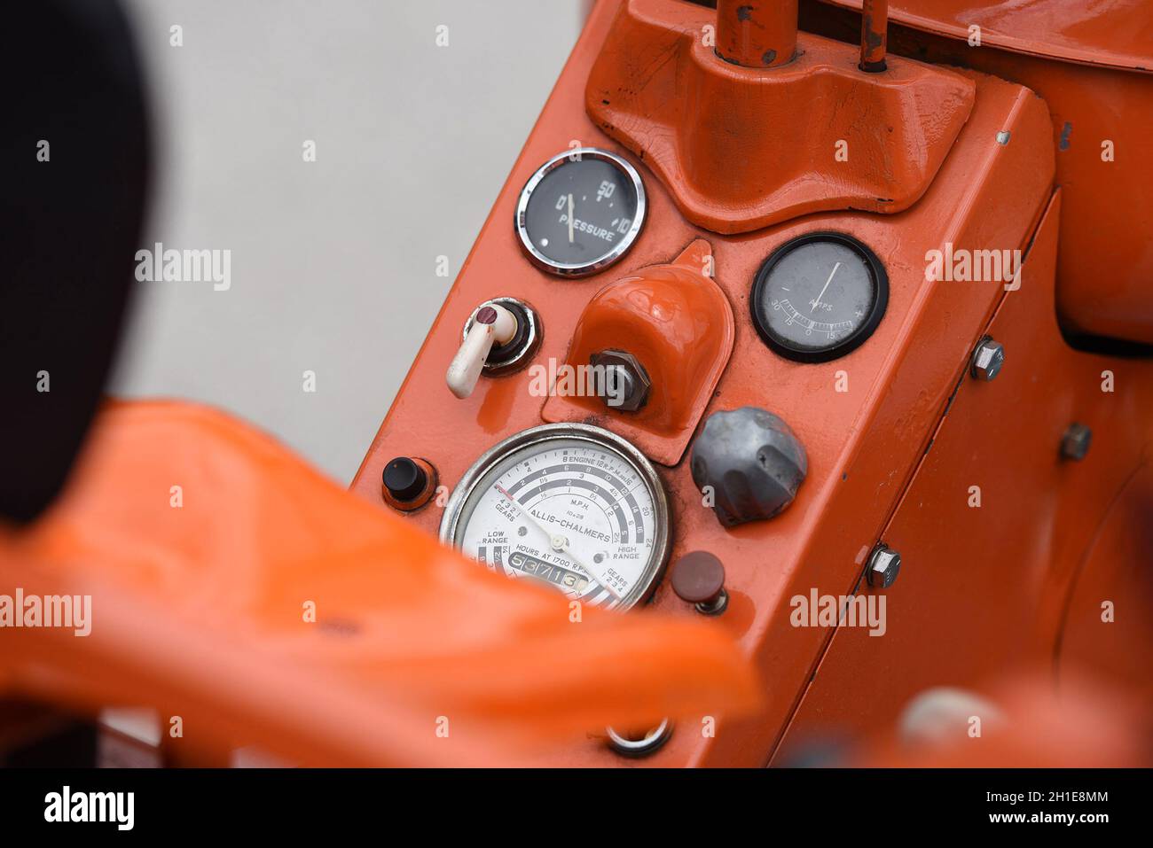 Old tractor dashboard hi-res stock photography and images - Alamy