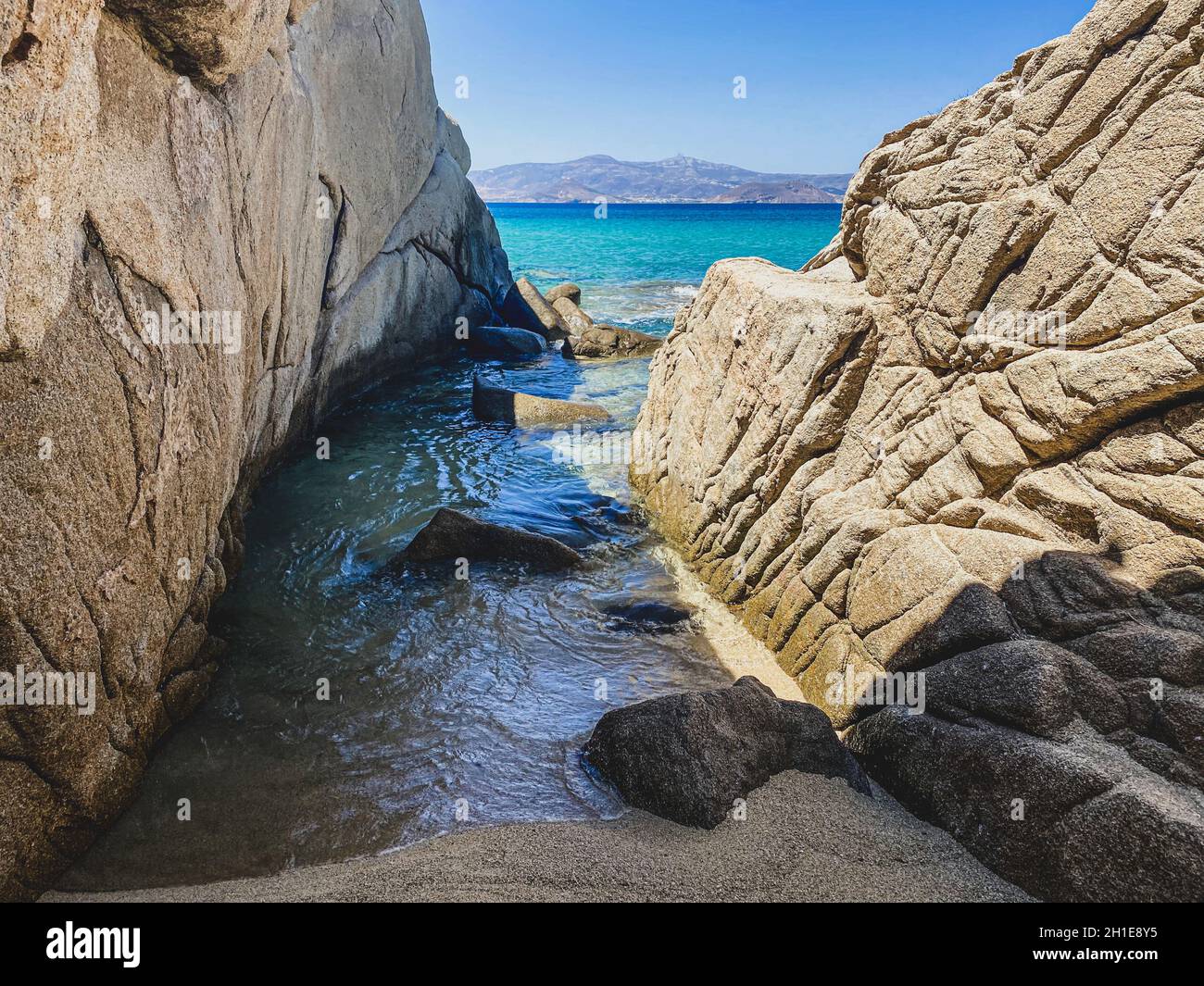 Small beach naxos hi-res stock photography and images - Alamy