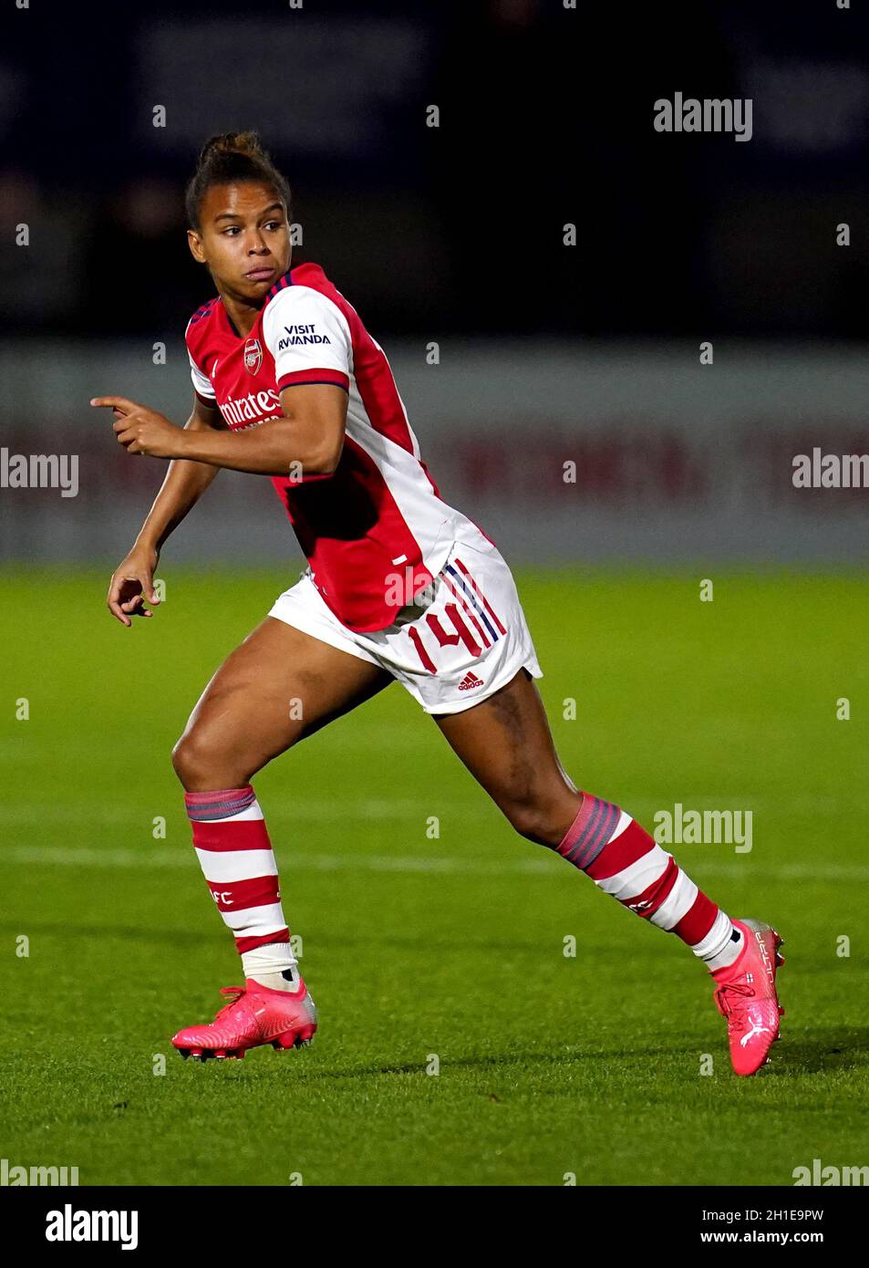 Arsenal's Nikita Parris during the Women's UEFA Champions League group ...