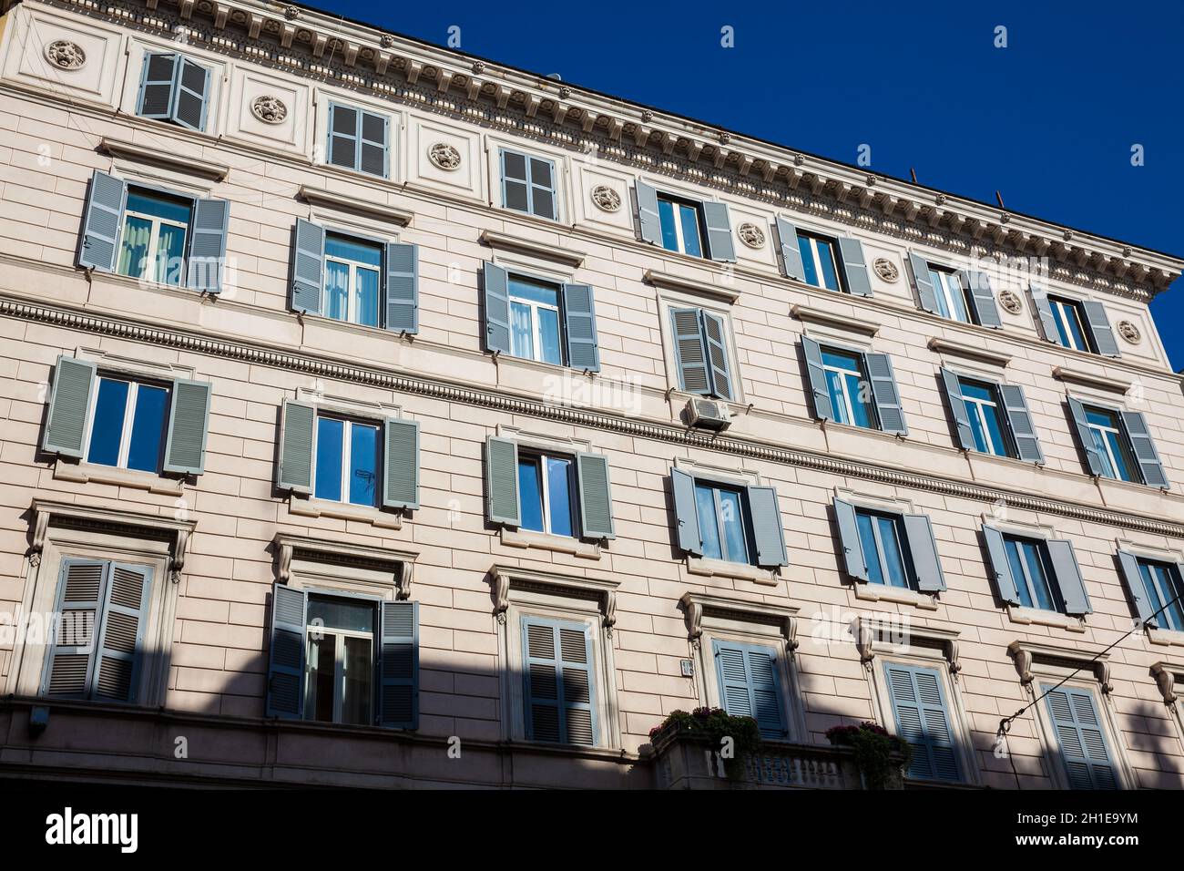 ROME, ITALY - APRIL, 2018: Beautiful architecture of the antique ...