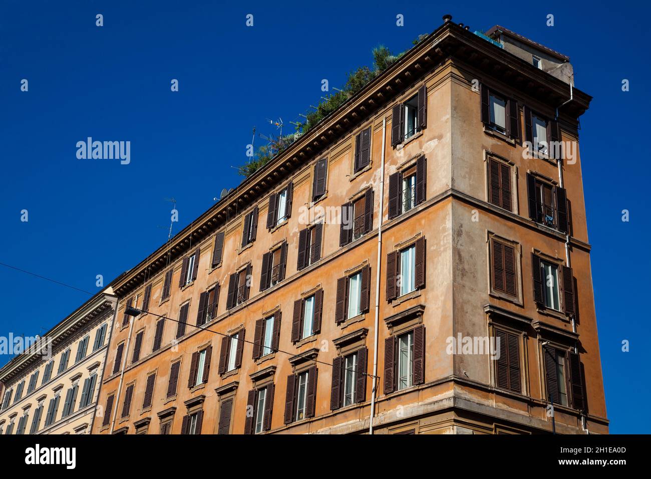 ROME, ITALY - APRIL, 2018: Beautiful architecture of the antique ...