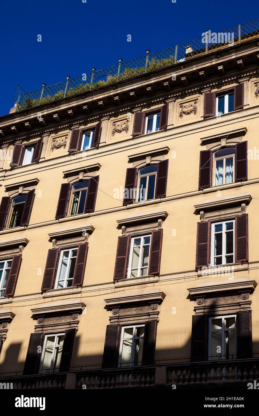 ROME, ITALY - APRIL, 2018: Beautiful architecture of the antique ...