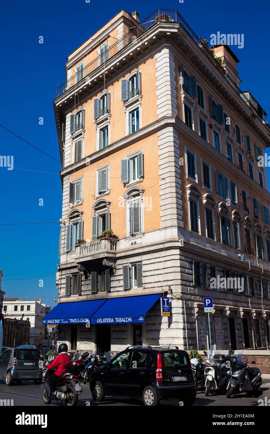 ROME, ITALY - APRIL, 2018: Beautiful architecture of the antique ...