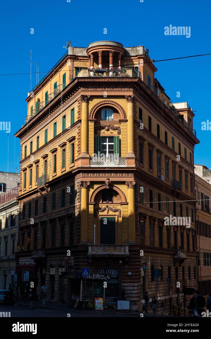 ROME, ITALY - APRIL, 2018: Beautiful architecture of the antique ...