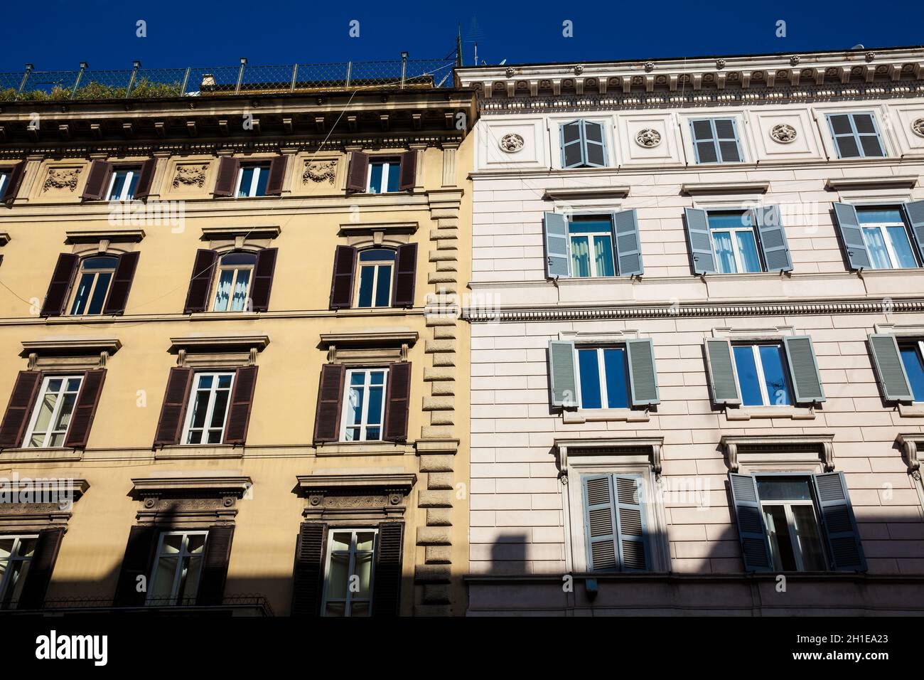 ROME, ITALY - APRIL, 2018: Beautiful architecture of the antique ...