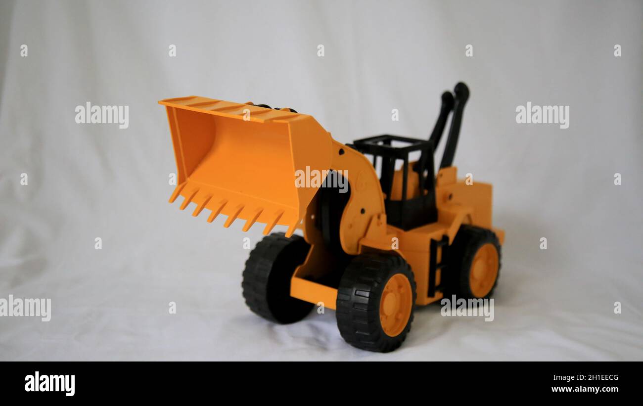 salvador, bahia / brazil - may 6, 2020: toy loader is seen in the city ...