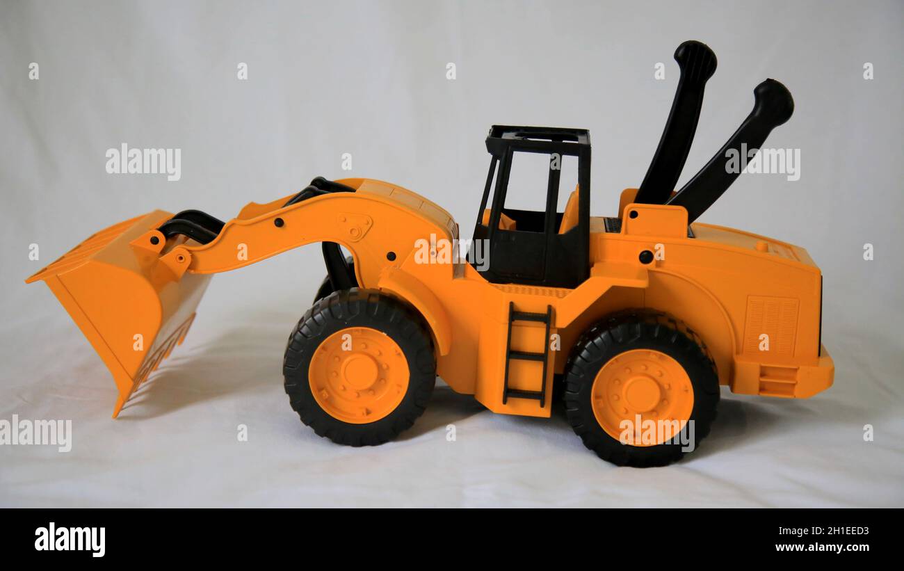 salvador, bahia / brazil - may 6, 2020: toy loader is seen in the city ...