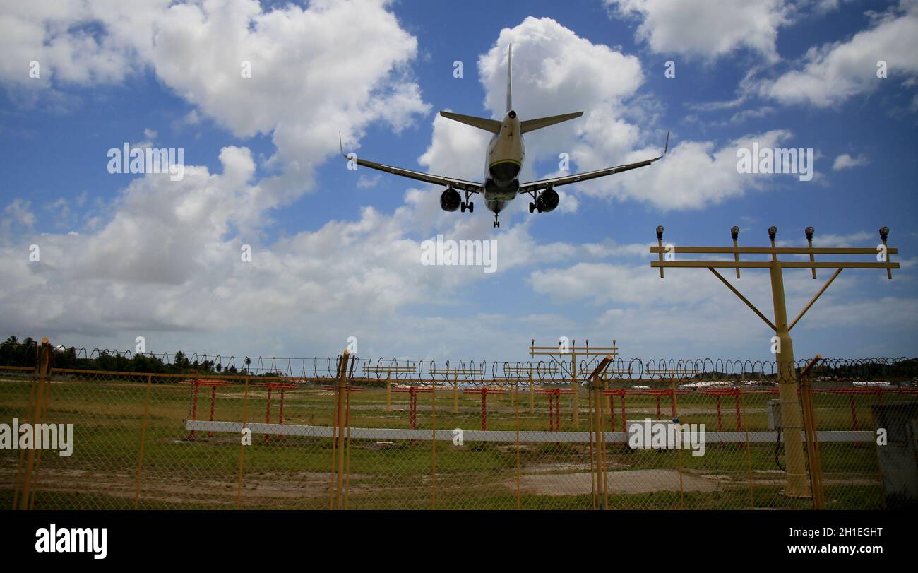salvador, bahia / brazil - november 7, 2019: Embraer of Azul Linhas ...