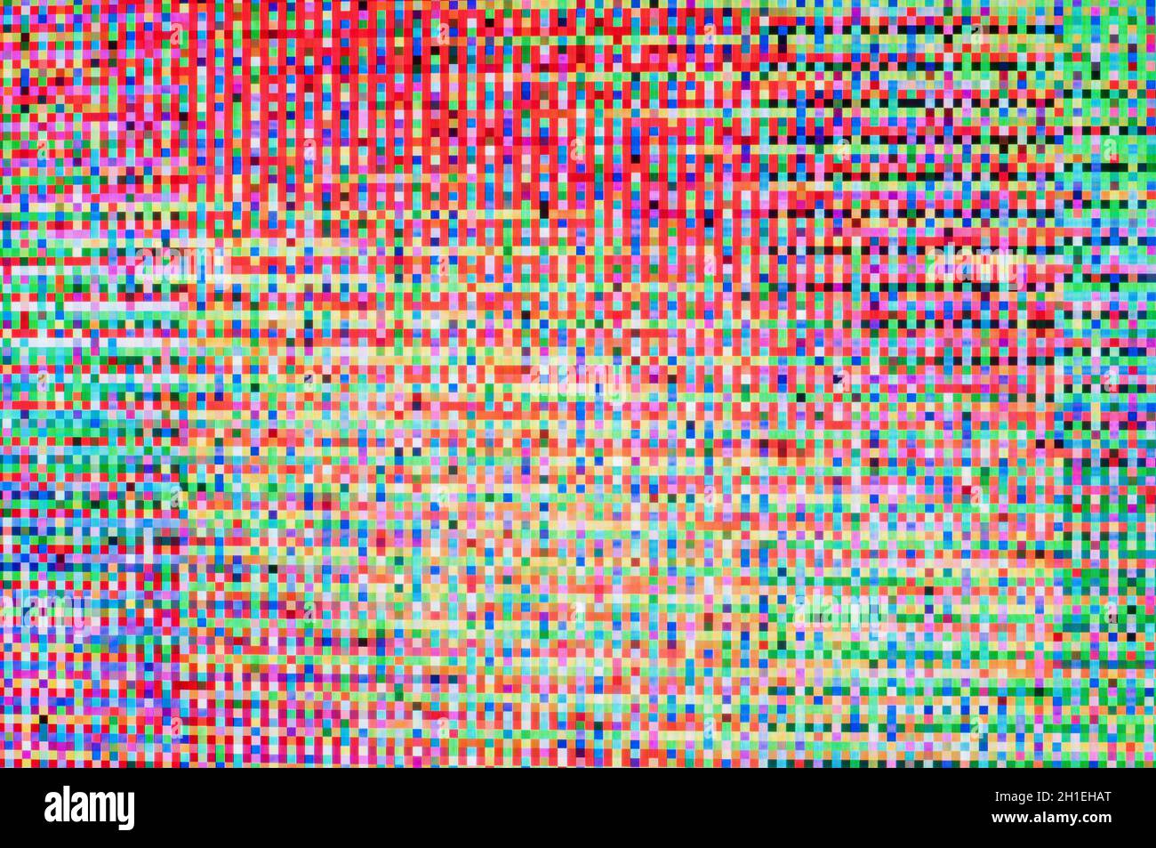 Abstract background of a digital glitch Stock Photo - Alamy