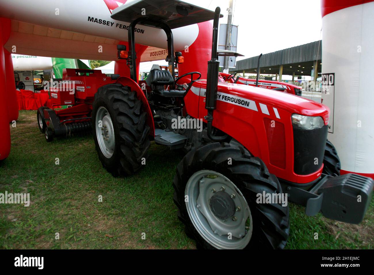 salvador, bahia / brazil - december 3, 2014: Agricultural machines and ...