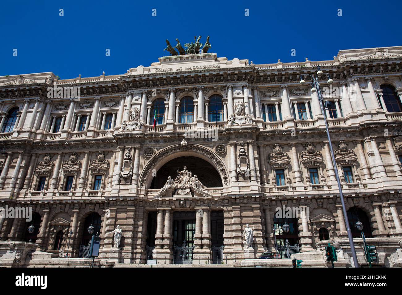 ROME, ITALY - APRIL, 2018: The Palace of Justice the seat of the ...