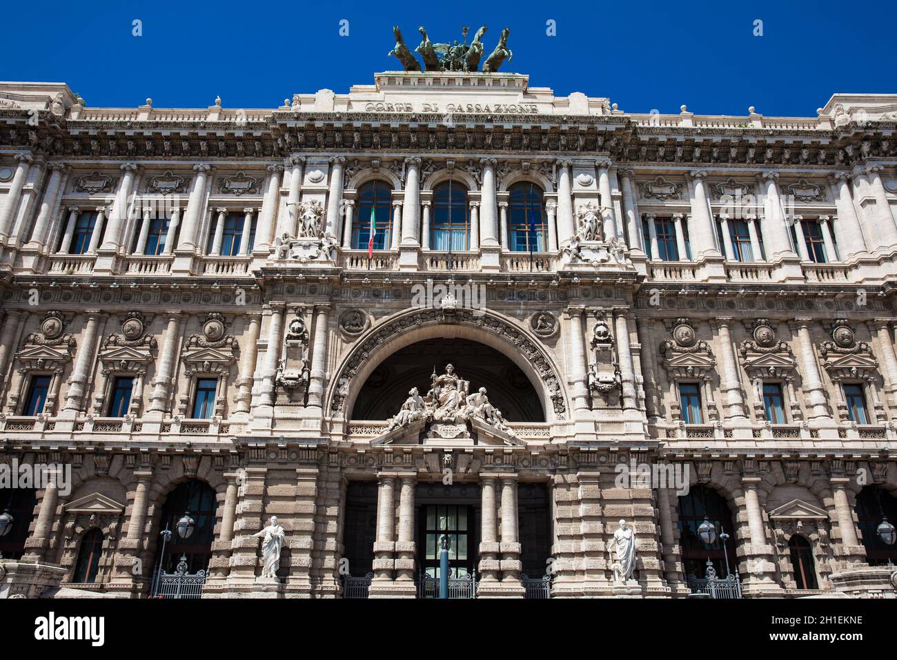 ROME, ITALY - APRIL, 2018: The Palace of Justice the seat of the ...