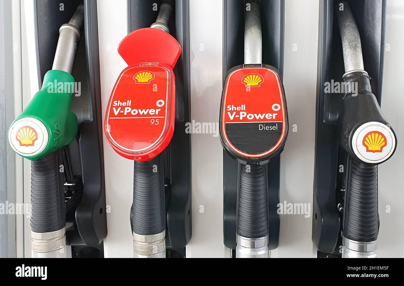 Petrol pump guns hi-res stock photography and images - Alamy