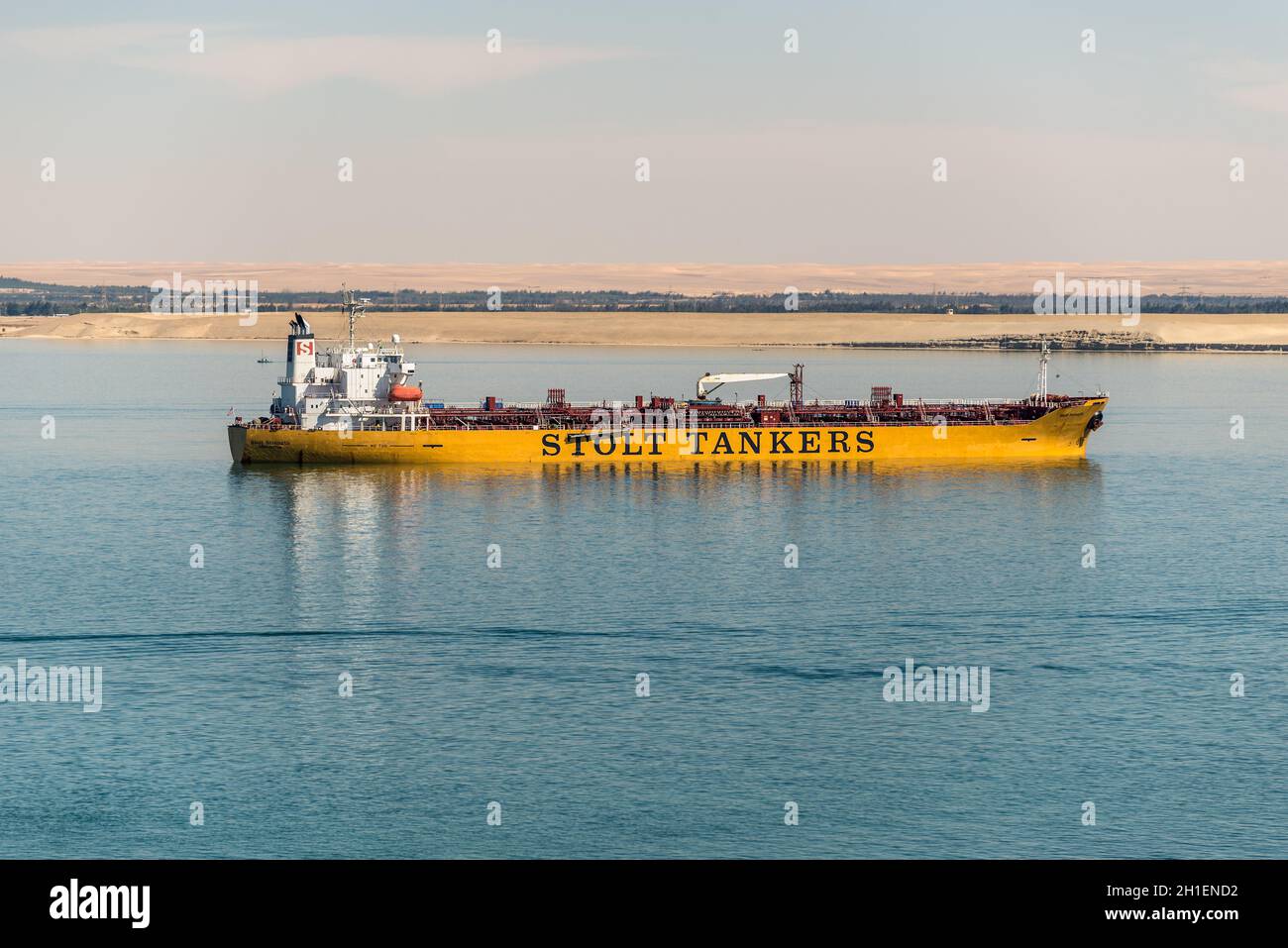 Suez, Egypt - November 5, 2017: Chemical/Oil Products Tanker STOLT ...