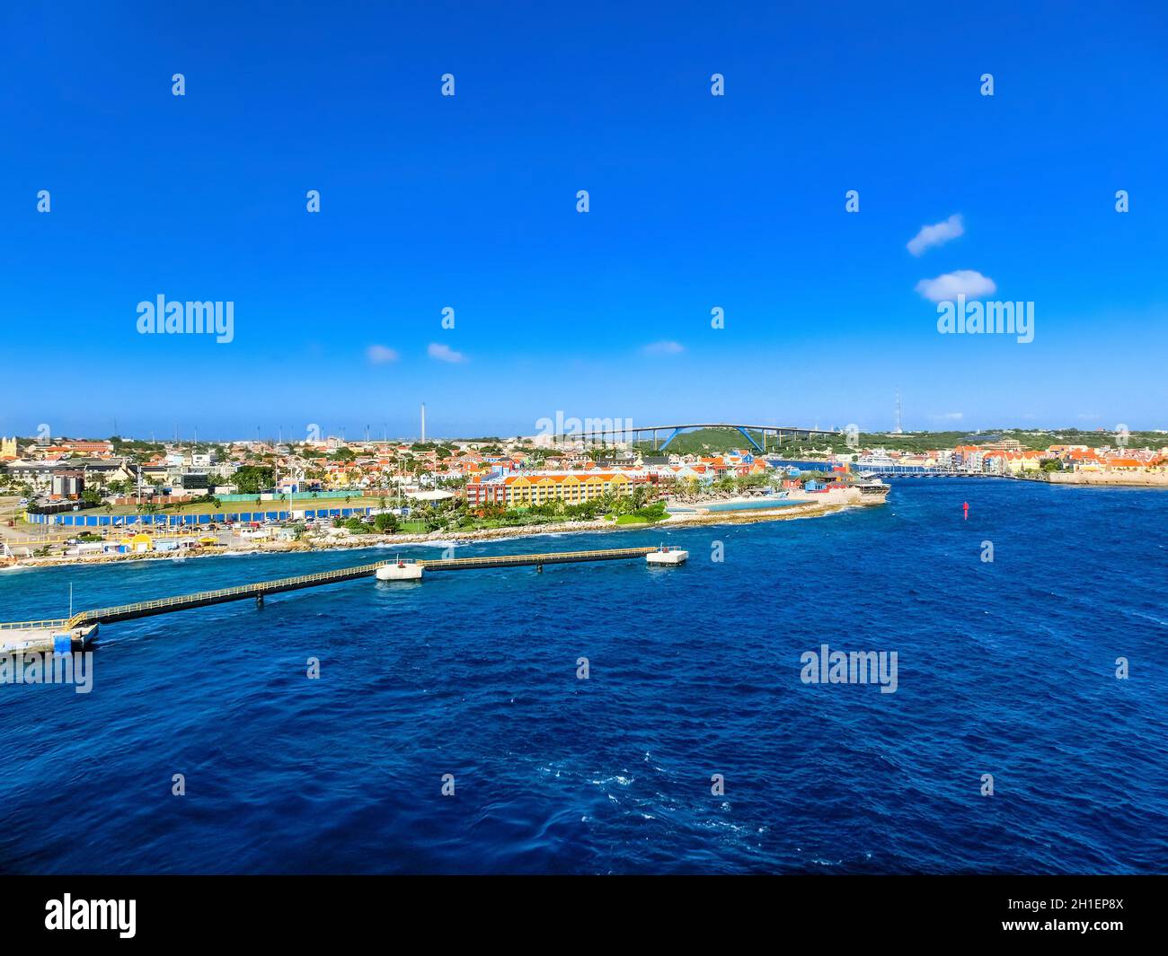 The Island Curacao is a tropical paradise in the Antilles in the ...