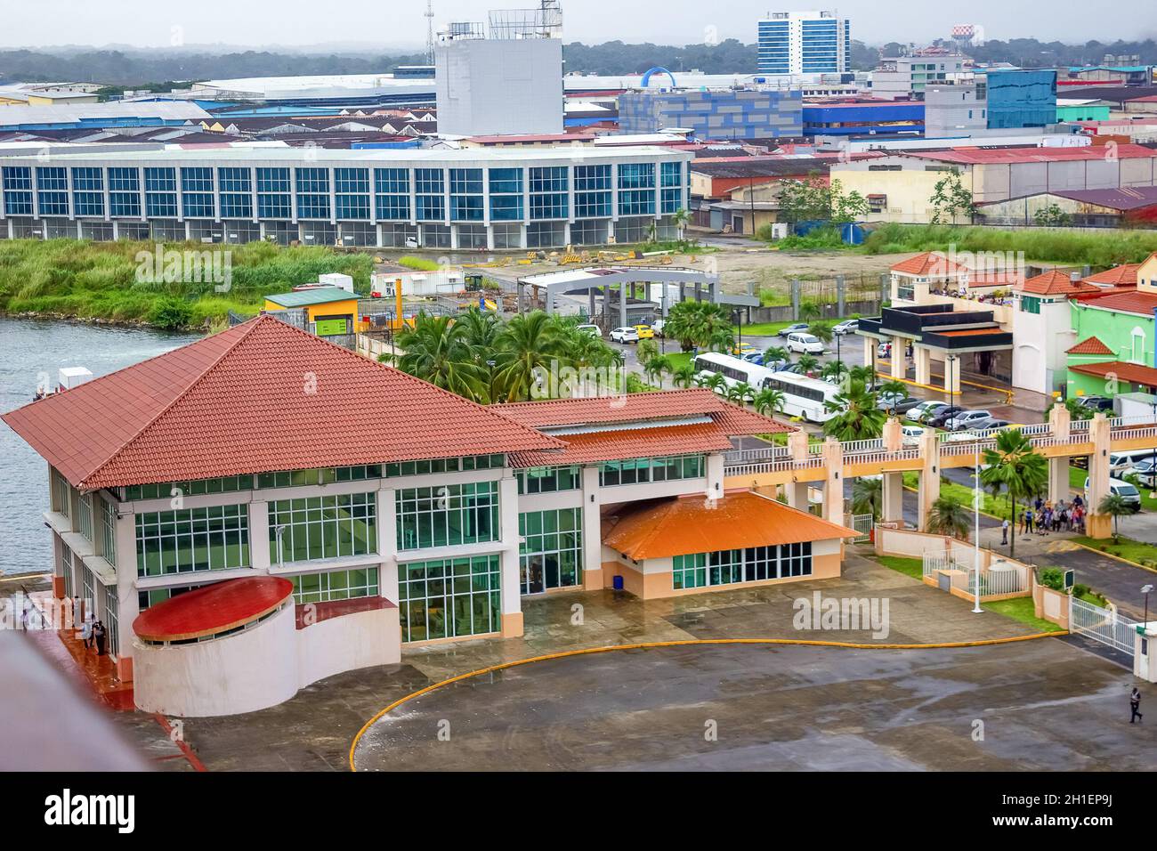 Colon is a sea port on the Caribbean Sea coast of Panama. The city lies ...