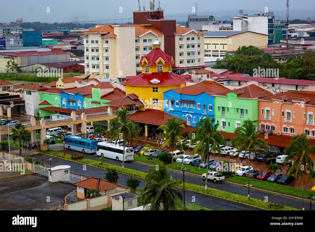 Colon is a sea port on the Caribbean Sea coast of Panama. The city lies ...